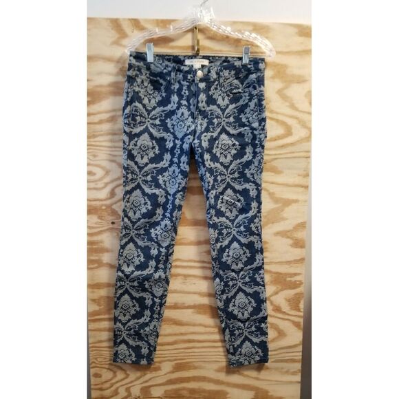 Floraiku | Jeans | Life In Progress Womens Midrise Jeans Size Waist 27 Inseam 28 Blue Flora ...
